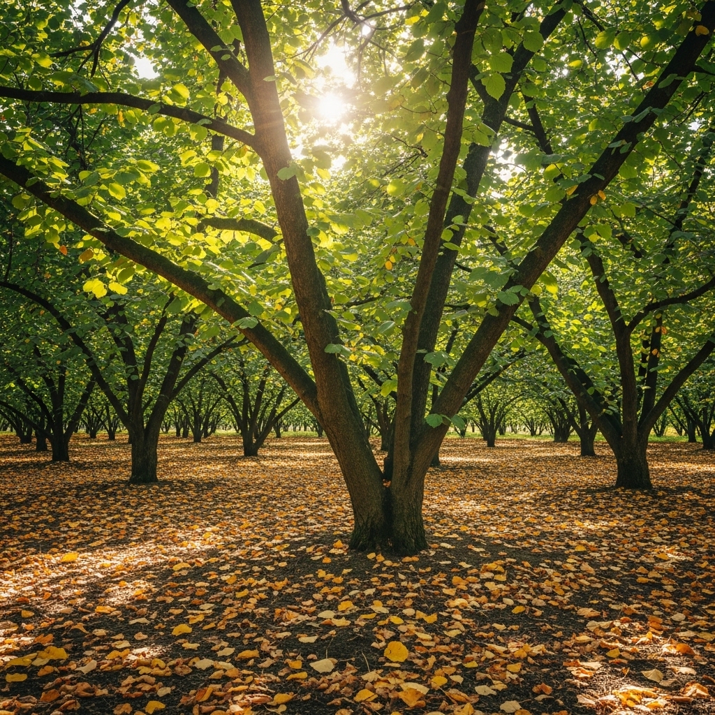 Hazelnut Tree Pruning for Smaller Groves