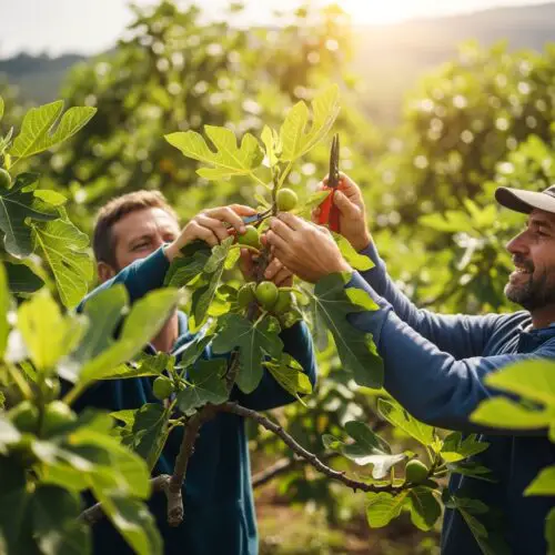 Pruning Techniques for Better Fig Fruit Development