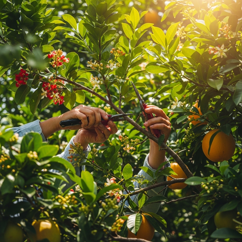 Summer Pruning for Tropical Fruit Trees