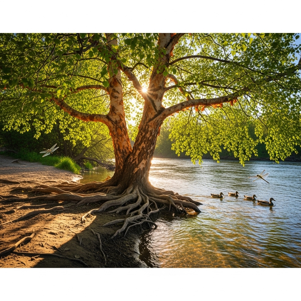 River Birch Tree Characteristics, Size, Roots & Growth Rate